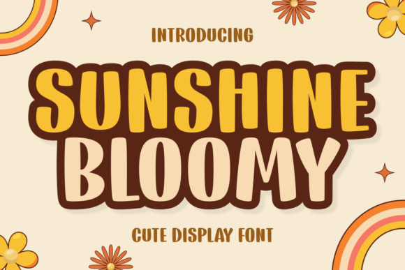 Sunshine Bloomy Font Fonts Free Downloads