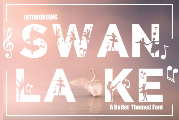 Swan Lake Font Fonts Free Downloads