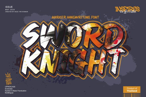Sword Knight Font Fonts Free Downloads