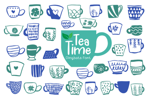Tea Time Font Fonts Free Downloads