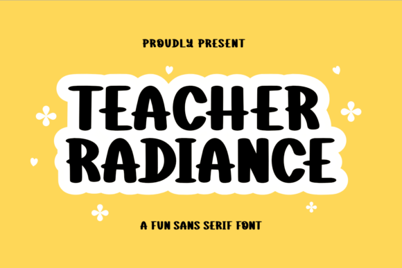 Teacher Radiance Font Fonts Free Downloads