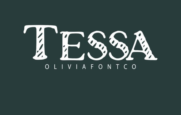 Tessa Font Fonts Free Downloads