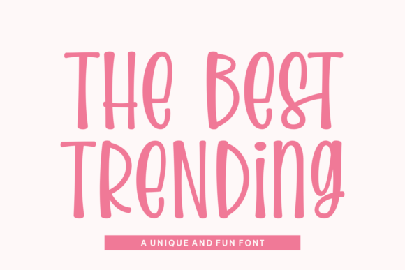 The Best Trending Font Fonts Free Downloads