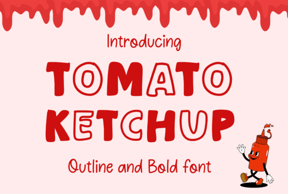 Tomato Ketchup Font Fonts Free Downloads