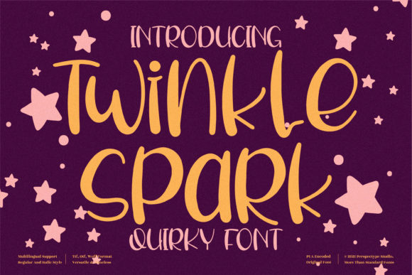 Twinkle Spark Font Fonts Free Downloads