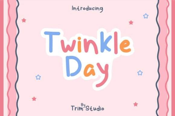Twinkleday Regular Font Fonts Free Downloads
