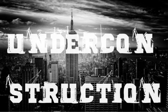 Under Construction Font Fonts Free Downloads