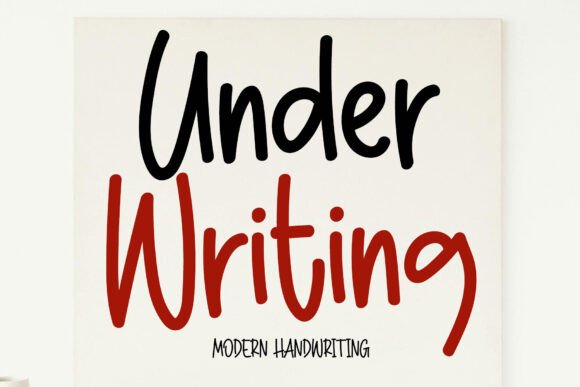 Under Writing Font Fonts Free Downloads