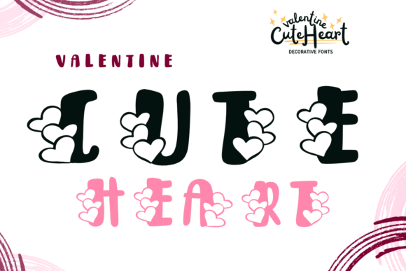 Valentine Cute Heart Font Fonts Free Downloads