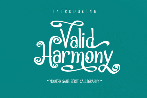 Valid Harmony Font Fonts Free Downloads