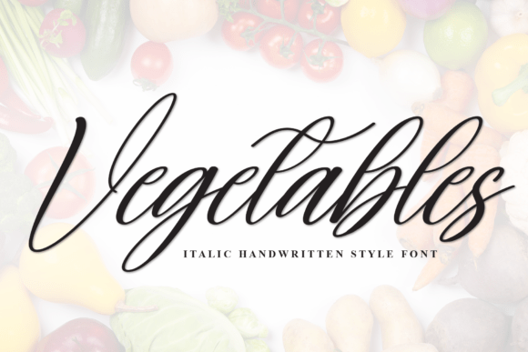 Vegetables Font Fonts Free Downloads