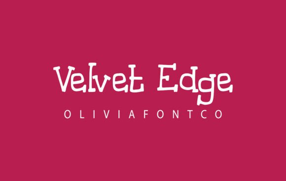 Velvet Edge Font Fonts Free Downloads