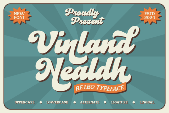 Vinland Nealdh Font Fonts Free Downloads