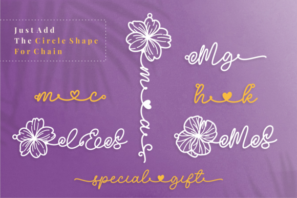 Viola Birth Flower Font Fonts Free Downloads
