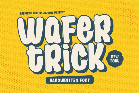 Wafer Trick Font Fonts Free Downloads