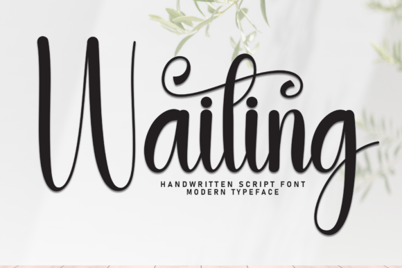 Waiting Font Fonts Free Downloads