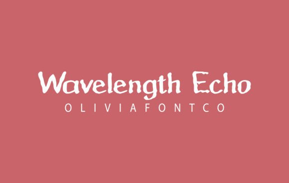 Wavelength Echo Font Fonts Free Downloads