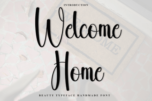 Welcome Home Font Fonts Free Downloads