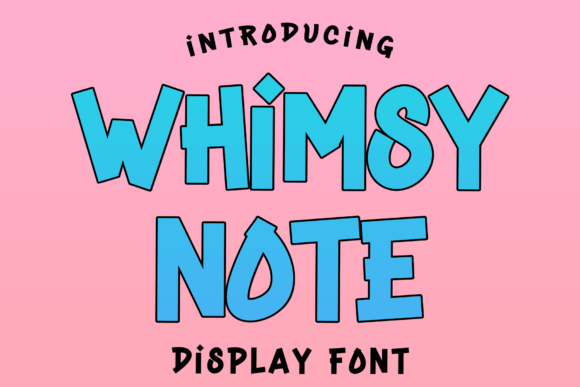 Whimsy Note Font Fonts Free Downloads
