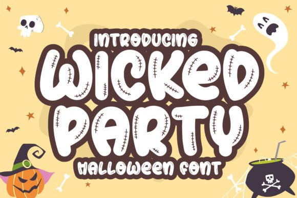 Wicked Party Font Fonts Free Downloads
