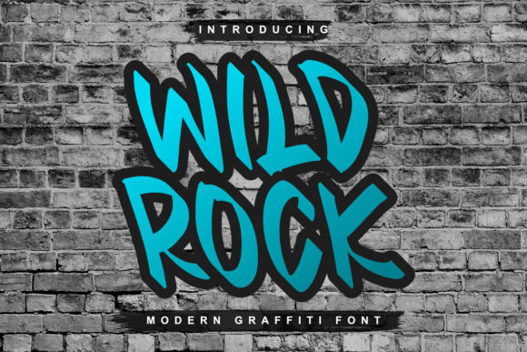 Wild Rock Font Fonts Free Downloads