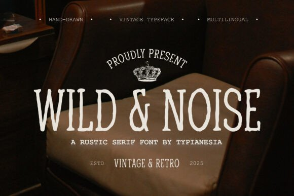 Wild & Noise Font Fonts Free Downloads