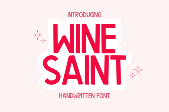 Wine Saint Font Fonts Free Downloads