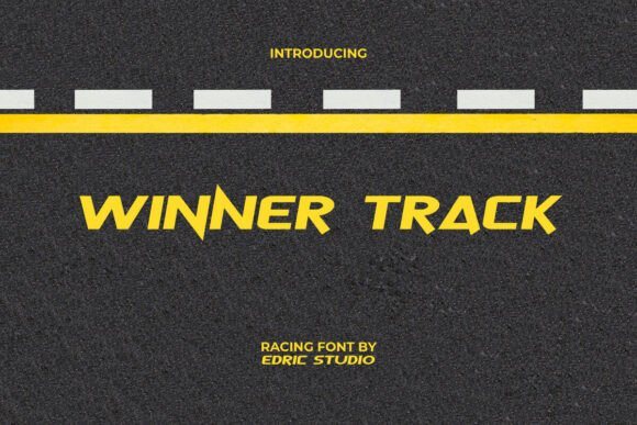 Winner Track Font Fonts Free Downloads