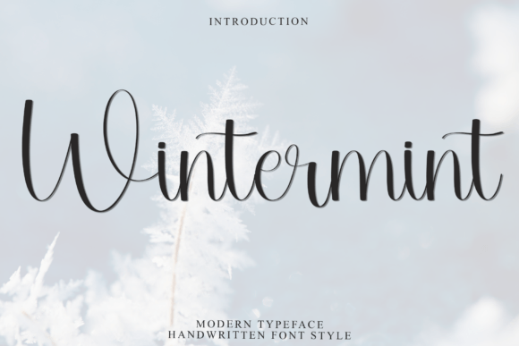 Wintermint Font Fonts Free Downloads