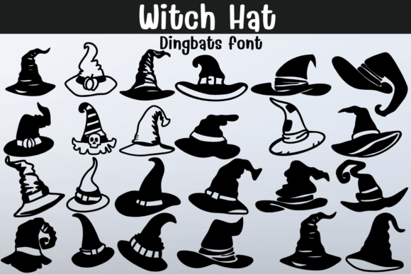 Witch Hat Font Fonts Free Downloads