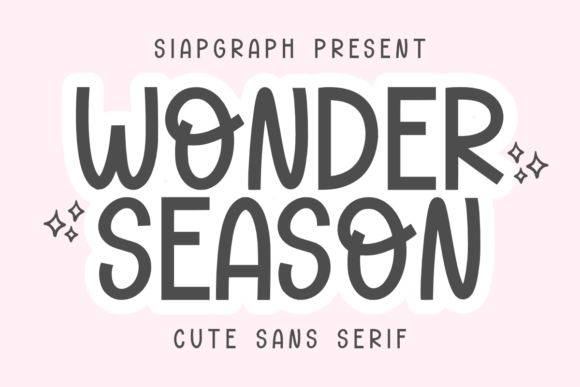 Wonder Season Font Fonts Free Downloads