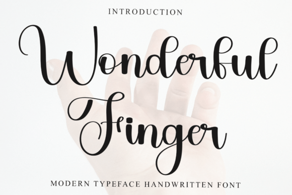 Wonderful Finger Font Fonts Free Downloads