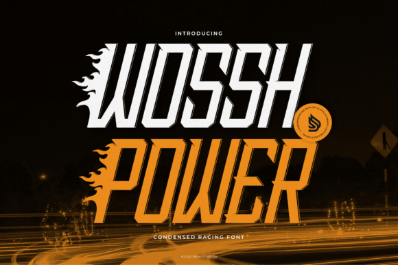 Wossh Power Font Fonts Free Downloads