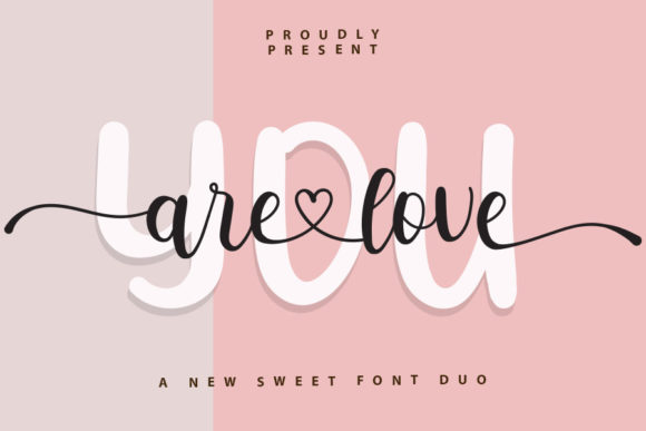 You Are Love Font Fonts Free Downloads