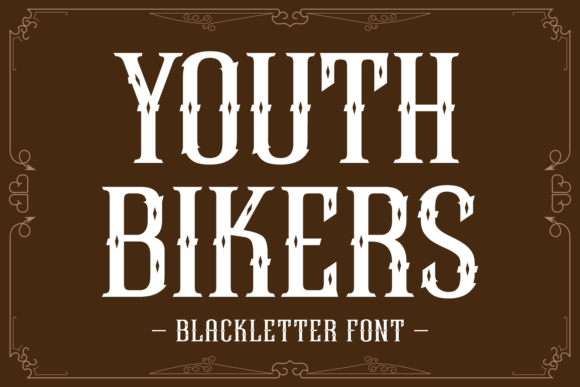 Youth Biker Font Fonts Free Downloads