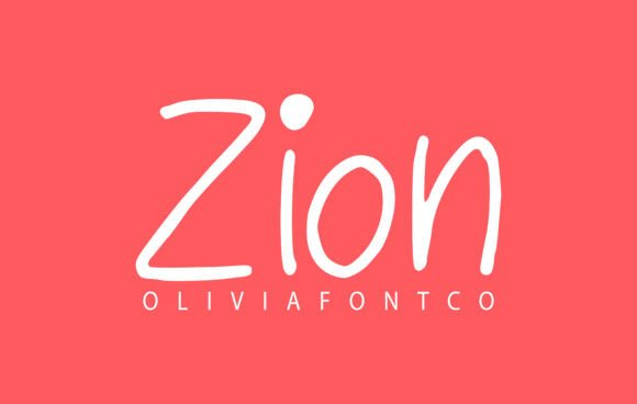 Zion Font Fonts Free Downloads